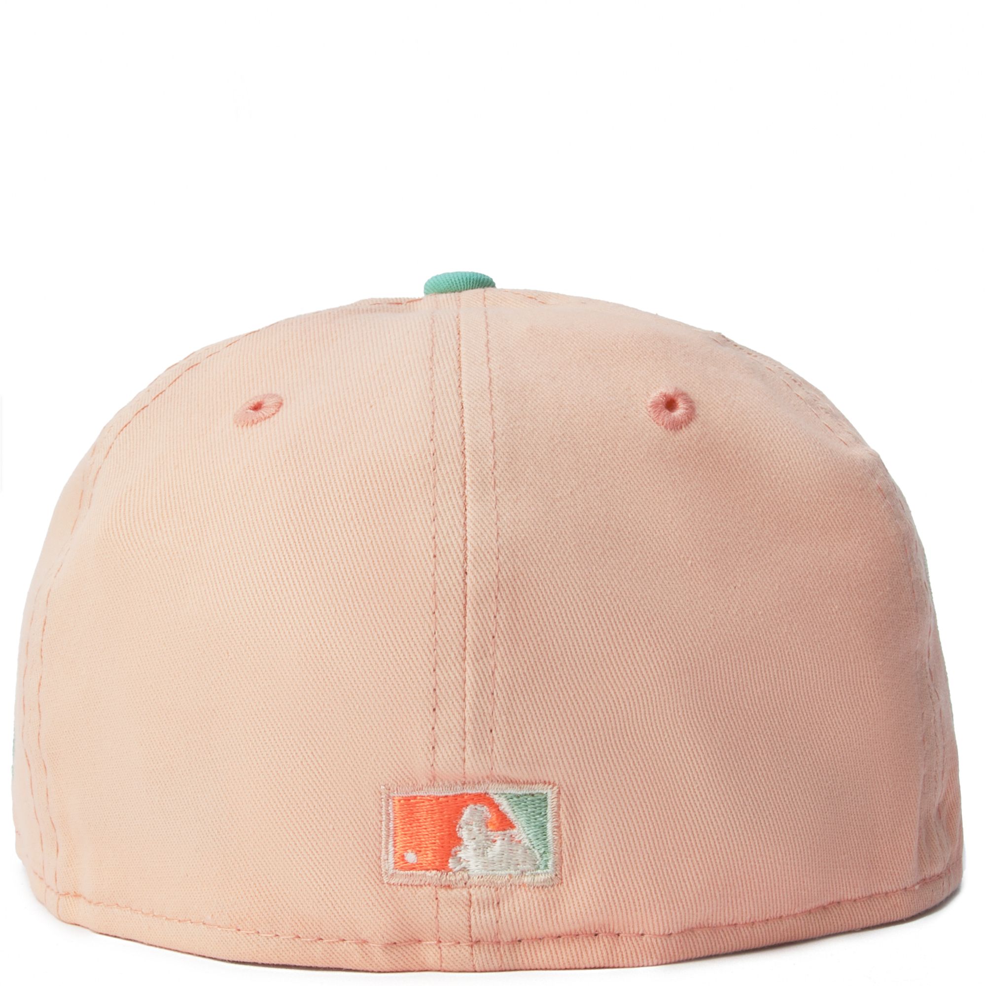 NEW ERA CAPS Seattle Mariners Peach Mint 59FIFTY Fitted Hat 70725913 ...