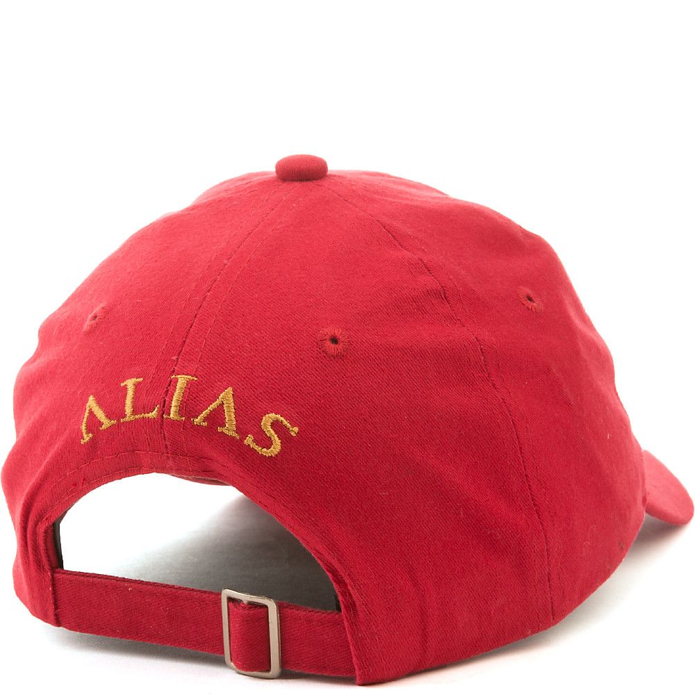 ALIAS Ye Gang Strapback Hat YE GANG/RED - Shiekh