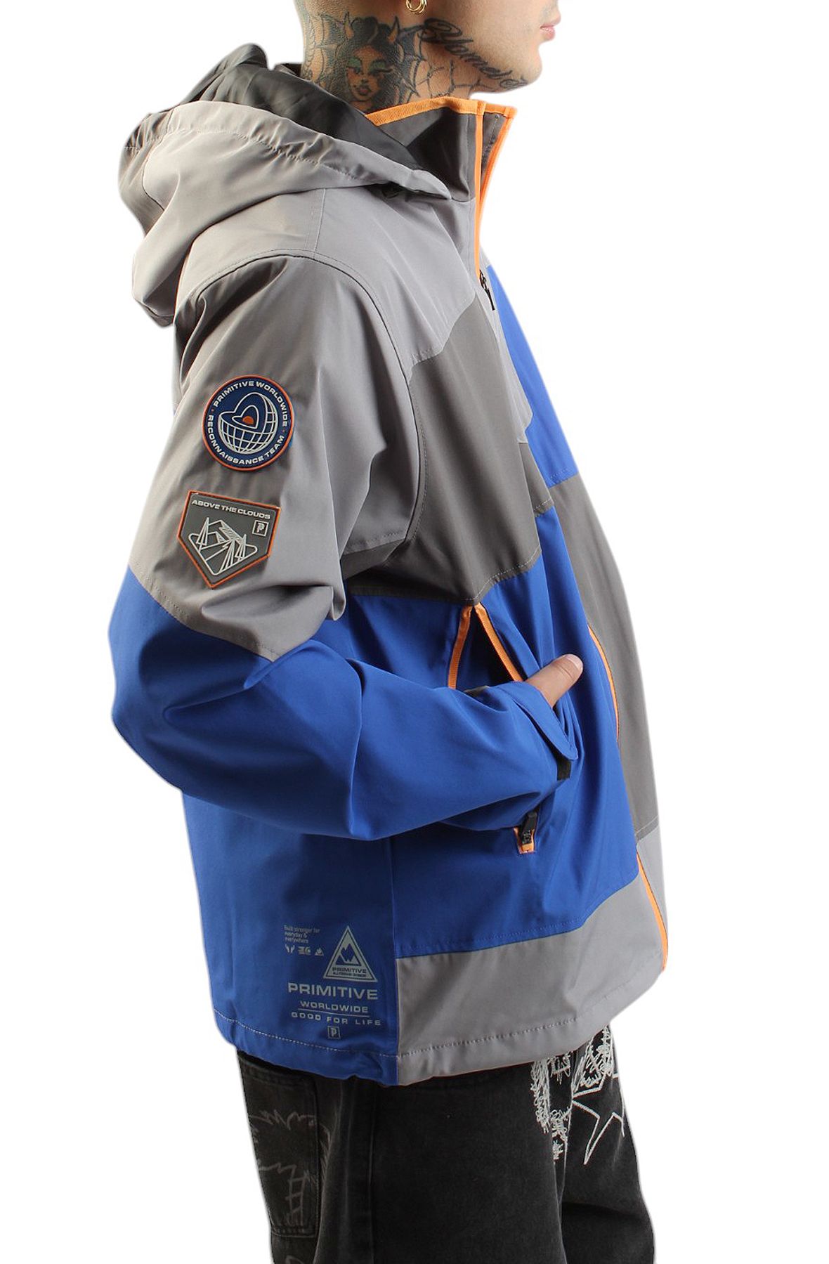 PRIMITIVE RIDGE JACKET PA124100-BLU - Shiekh