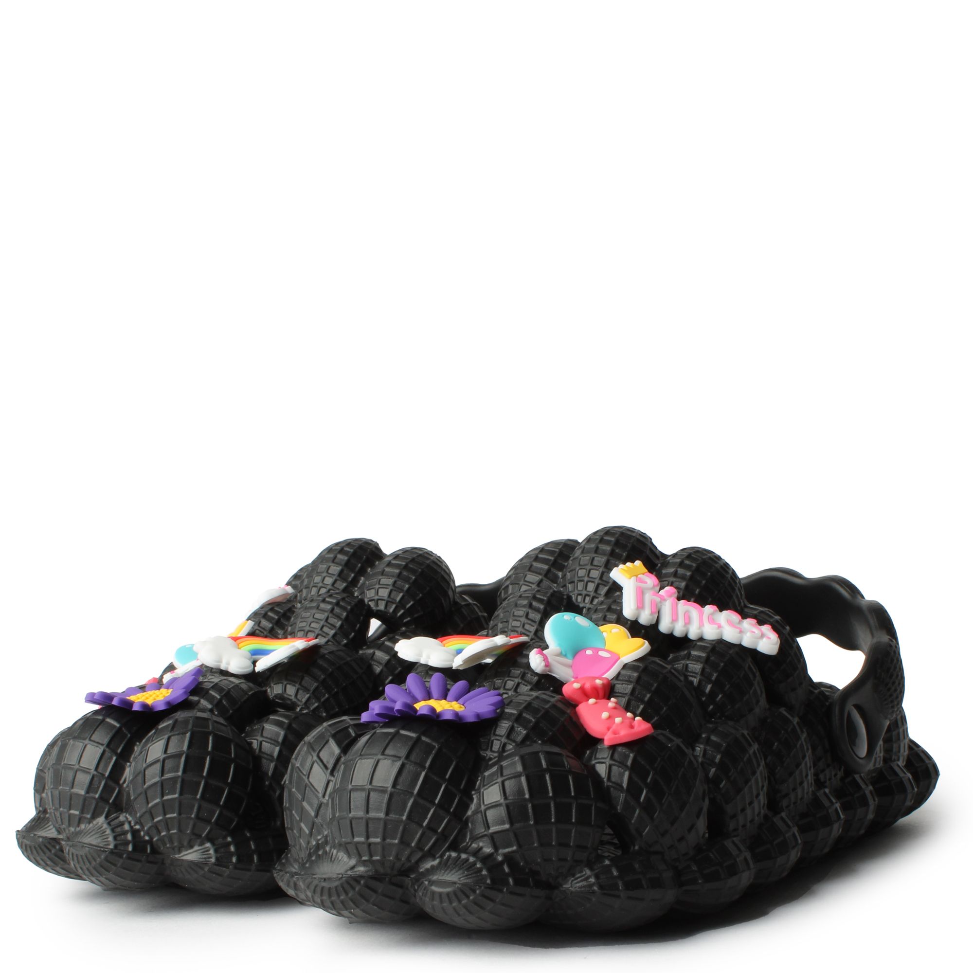 YOKI SHOES Bubble Charm Sandal JORDYN-Y-BLK - Shiekh