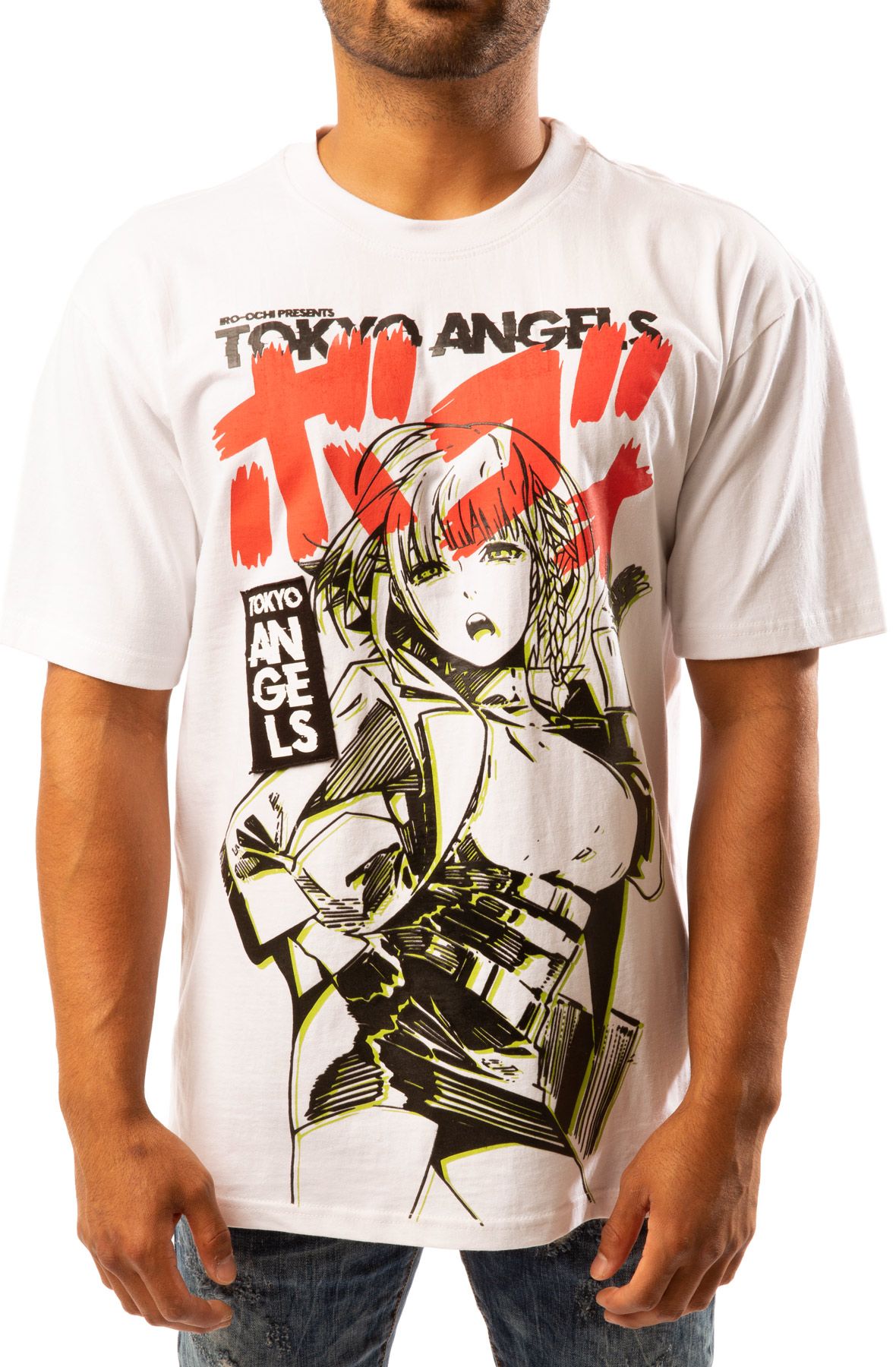 IROOCHI Tokyo Angels Tee 03780-WHT - Shiekh