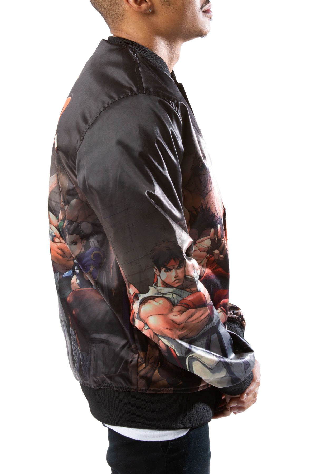 MAXIMA Streetfighter Jacket FF60014SH-BLK - Shiekh