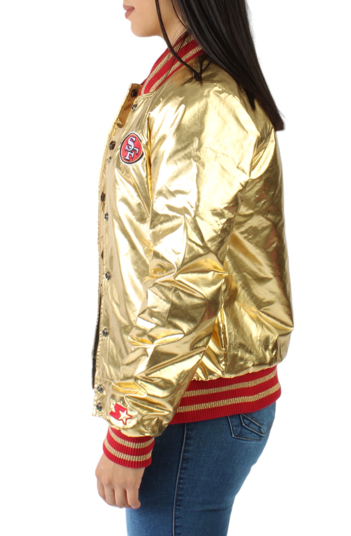 STARTER San Francisco 49ers Champions Jacket NS30G552 SNF - Shiekh
