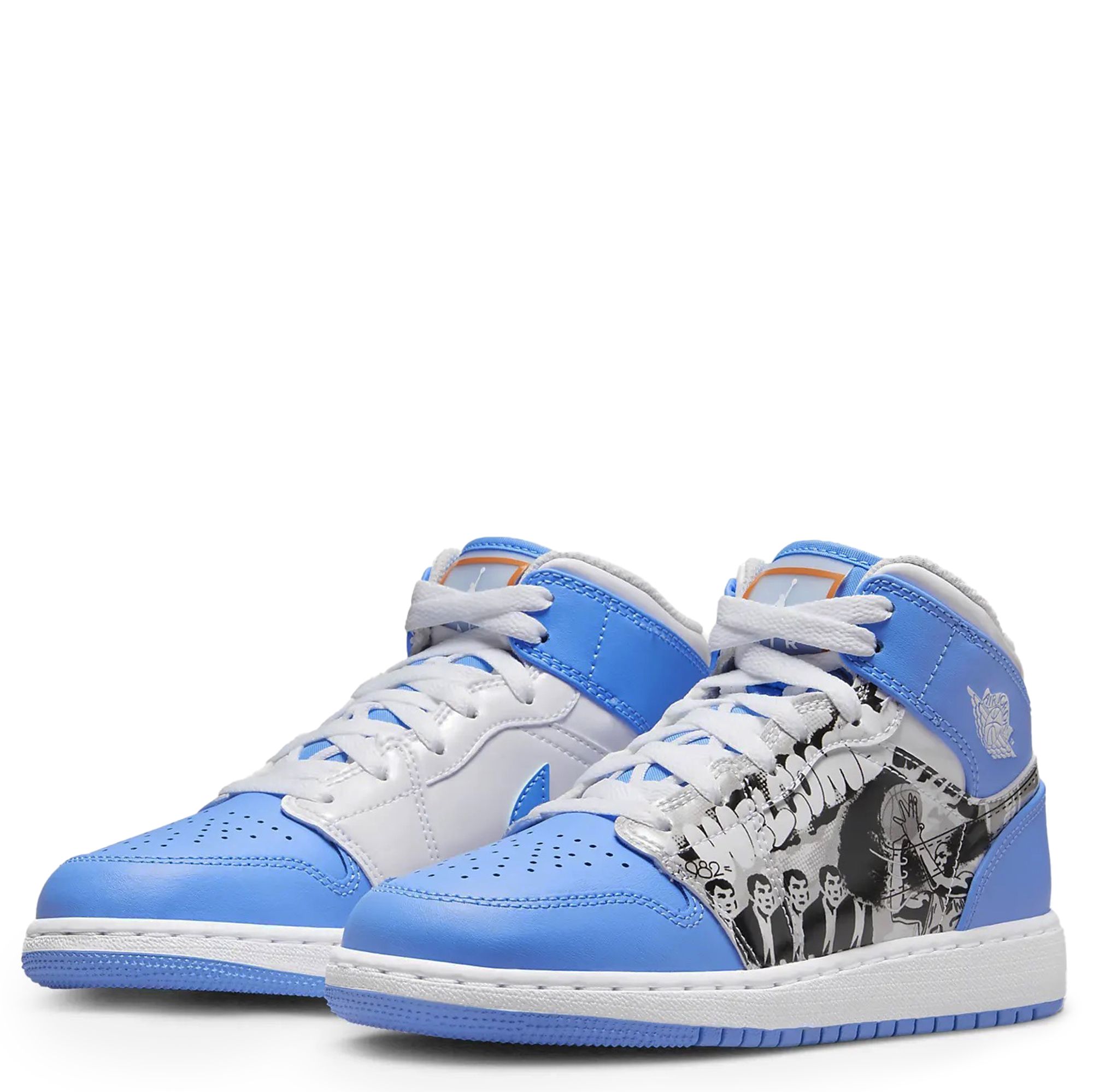 JORDAN (PS) 1 Mid Sneaker School DR6493 100 - Shiekh