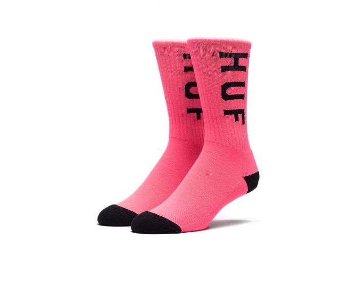 HUF The Neon OG Crew Socks in SK00024_NEPNK - Shiekh