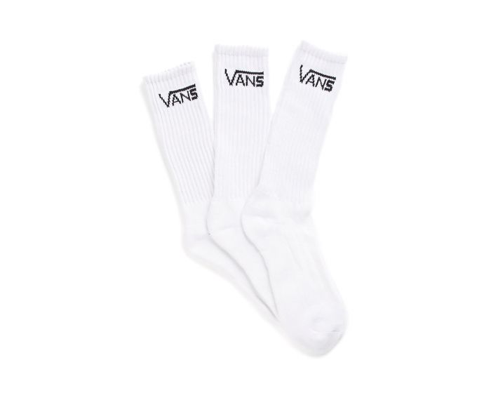 VANS CLASSIC CREW (9.5-13, 3PK) VN000XSEWHT - Shiekh