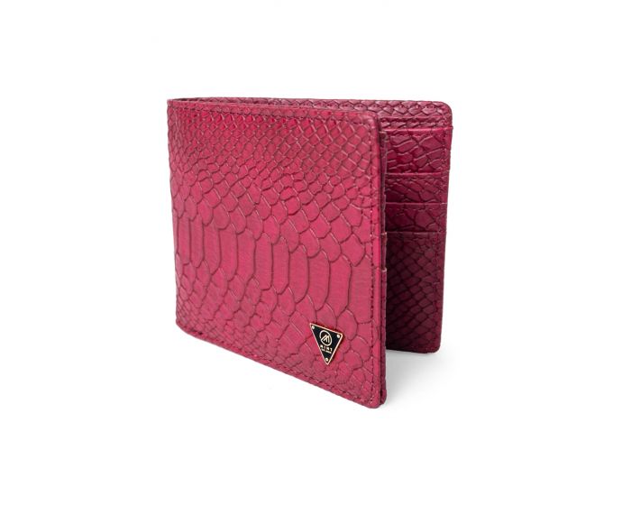 MINT Mint Anaconda Leather Bifold MABW-RD1 - Shiekh