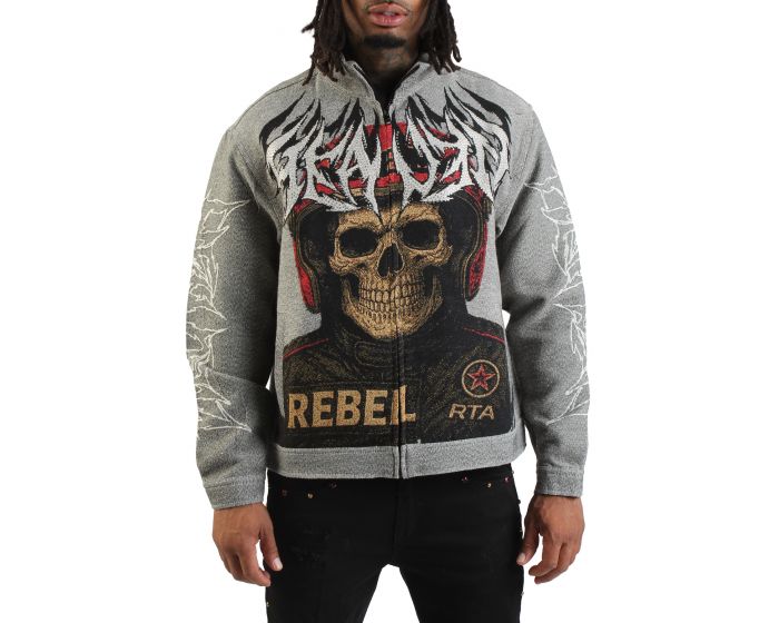 REBEL MINDS Rebel Rider Jacket 152-550SH - Shiekh