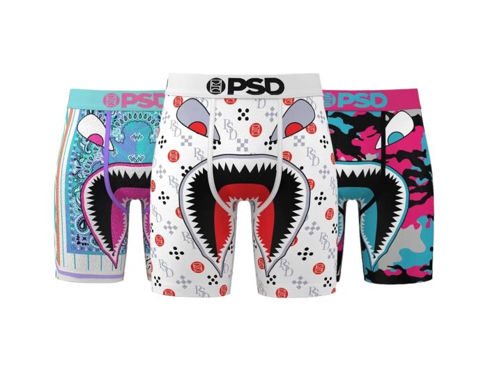 PSD Warface Fresh 3-pack Boxer Briefs 124180177 - Shiekh