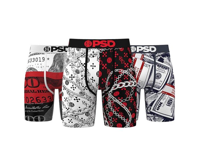PSD Retro Rich 3PK Boxer Briefs 224180220 - Shiekh