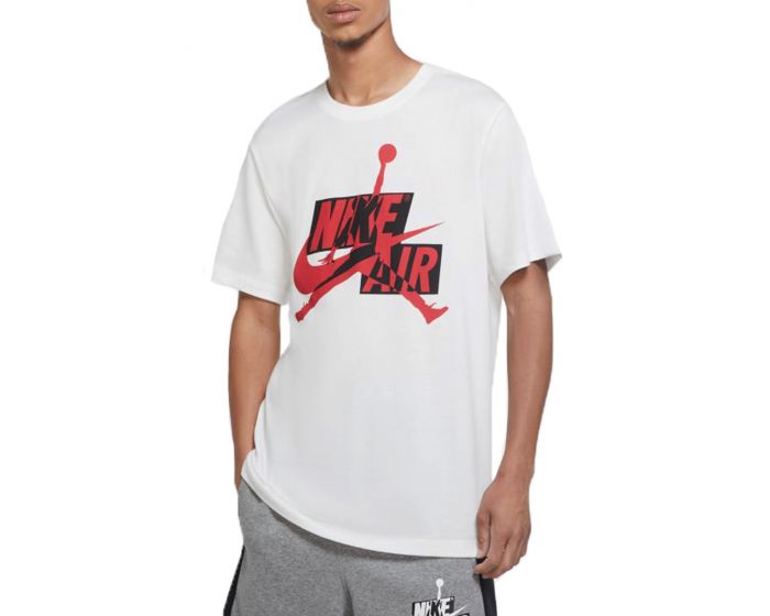 JORDAN Jumpman Classics HBR Short Sleeve Tee CU9570 100 - Shiekh