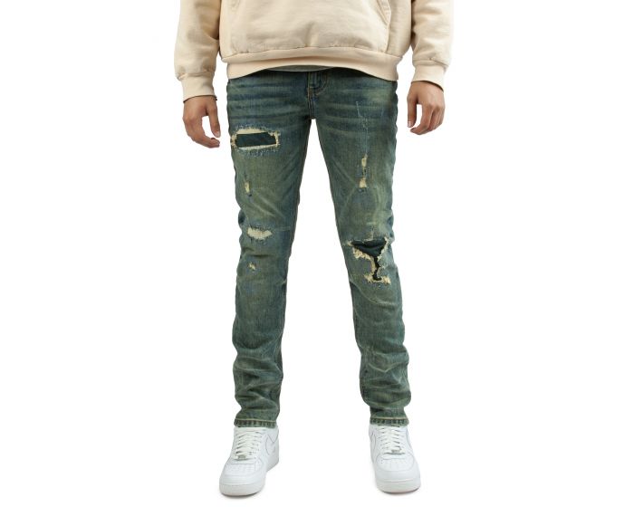 FOREIGN LOCALS Virgil Slim Jeans FL-24003 - Shiekh