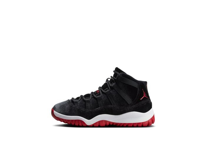 JORDAN Pre-School 11 Retro "Bred Velvet HF7807 061 - Shiekh
