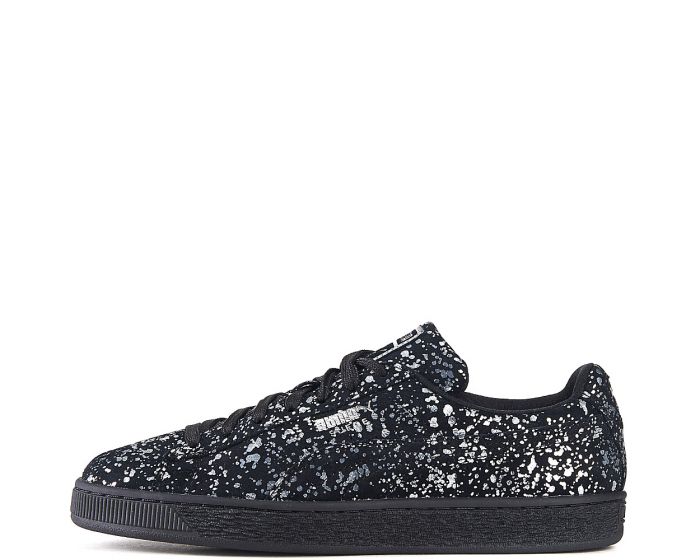 PUMA Men's Suede Splatter Metallic Casual Sneaker 36182902 - Shiekh