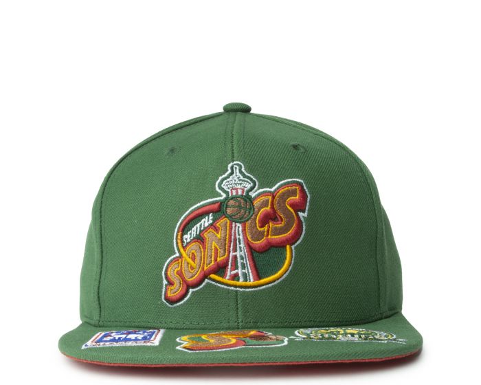 MITCHELL AND NESS Seattle SuperSonics Snapback 6HSSMM21130-SSUGREN - Shiekh