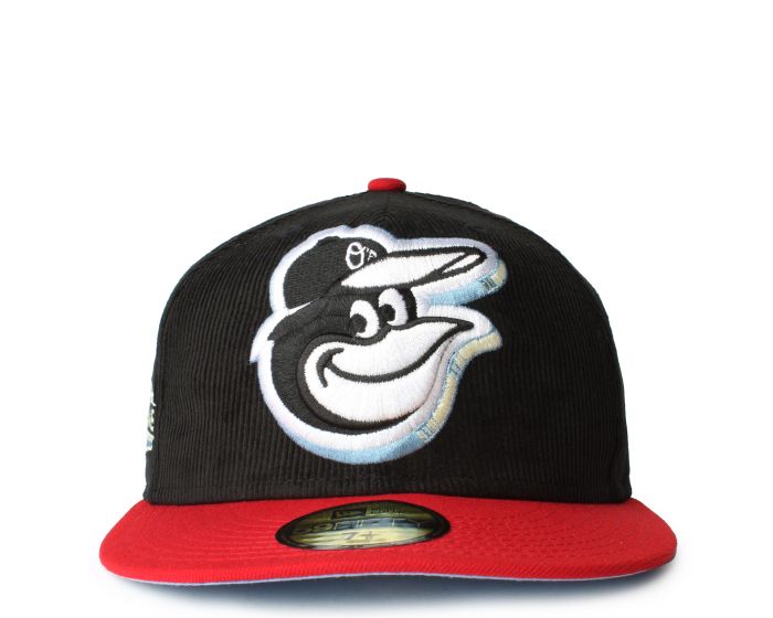NEW ERA CAPS Baltimore Orioles 59Fifty Corduroy Fitted Hat 70761818 ...