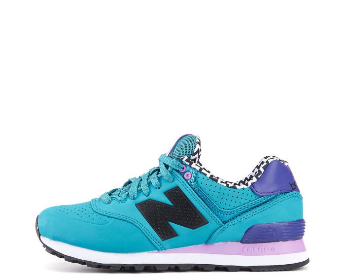 New Balance 574 Women's Turquoise Lifestyle Shoes | Shiekh Shoes
