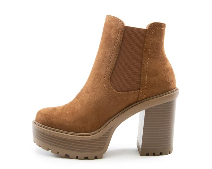 FORTUNE DYNAMICS FD Think-S High Heel Bootie FD THINK-S-CNUT - Shiekh