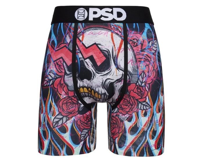 PSD Flames Bones 123180111 - Shiekh