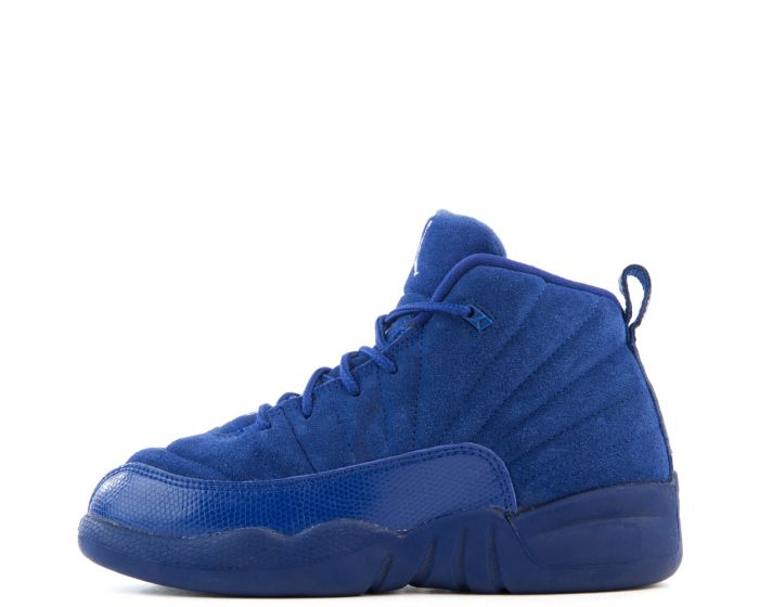 Jordan 12 Retro BP Navy Blue/White
