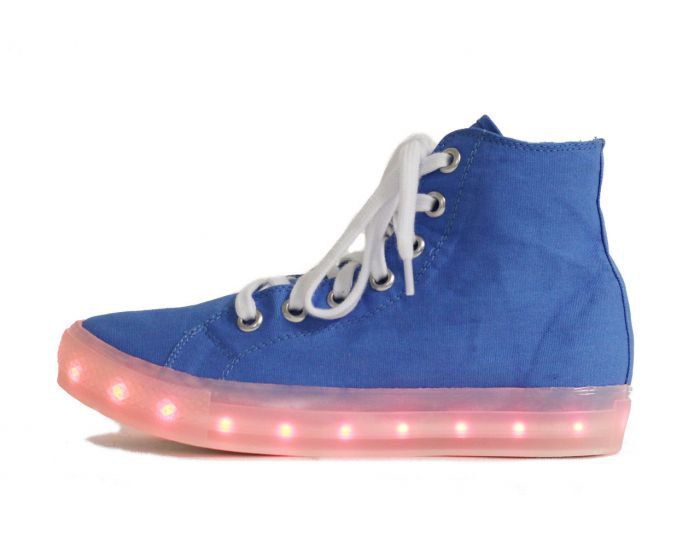 BESTFIT Jordan06 High-Top LED Sneaker JORDAN06W/BLU - Shiekh