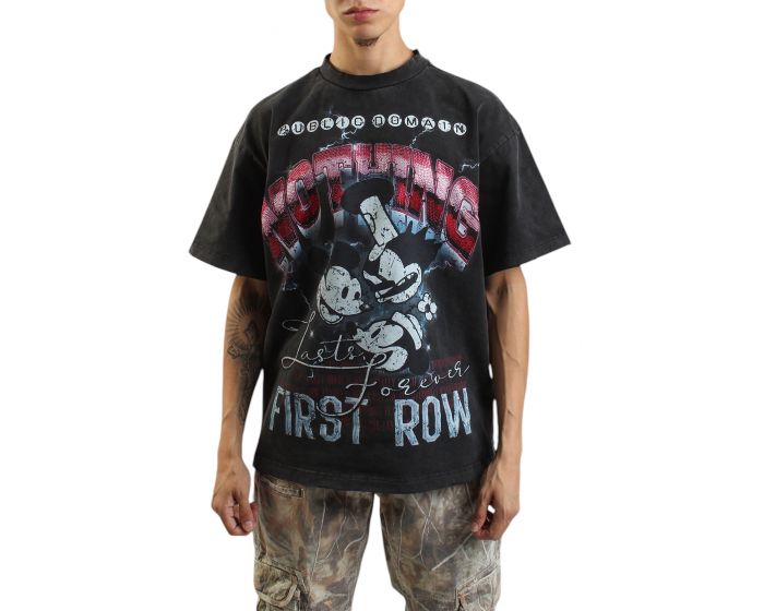 FIRST ROW The End NLF V2 T-Shirt FRT3118-BLK - Shiekh