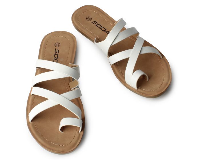 FORTUNE DYNAMICS Isabel-S Sandal FD ISABEL-S-WHT - Shiekh