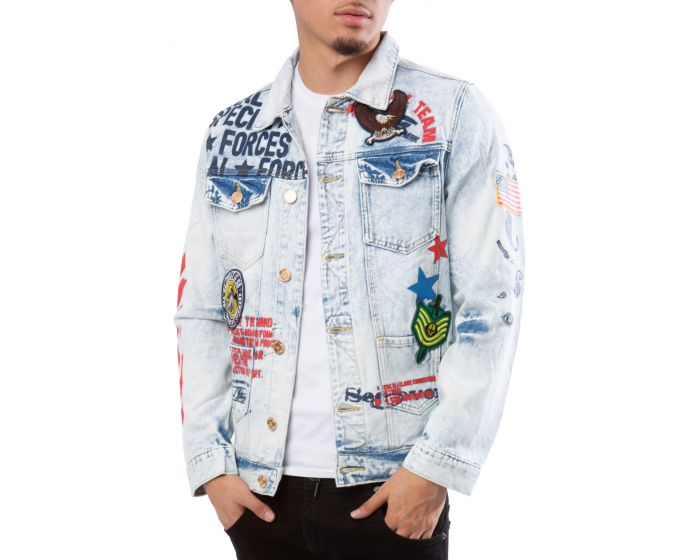 REASON Elite Denim Jacket A1-019 - Shiekh