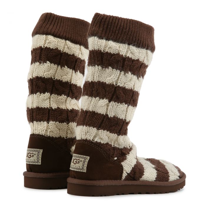 UGG Stripe Boots XC.STRIPE/CHOC - Shiekh