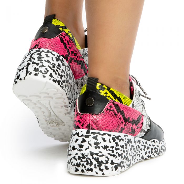 YOKI SHOES Kita Platform Sneakers KITA-PNK - Shiekh