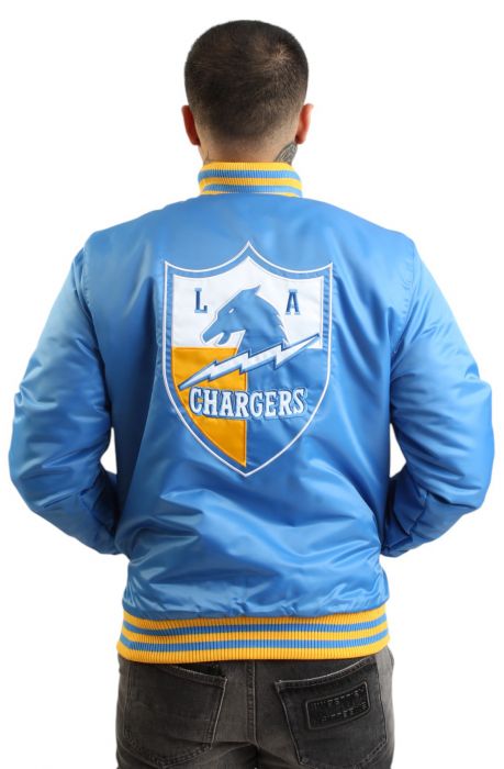 STARTER NFL Los Angeles Chargers Varsity Jacket LS4L0494 CHG - Shiekh