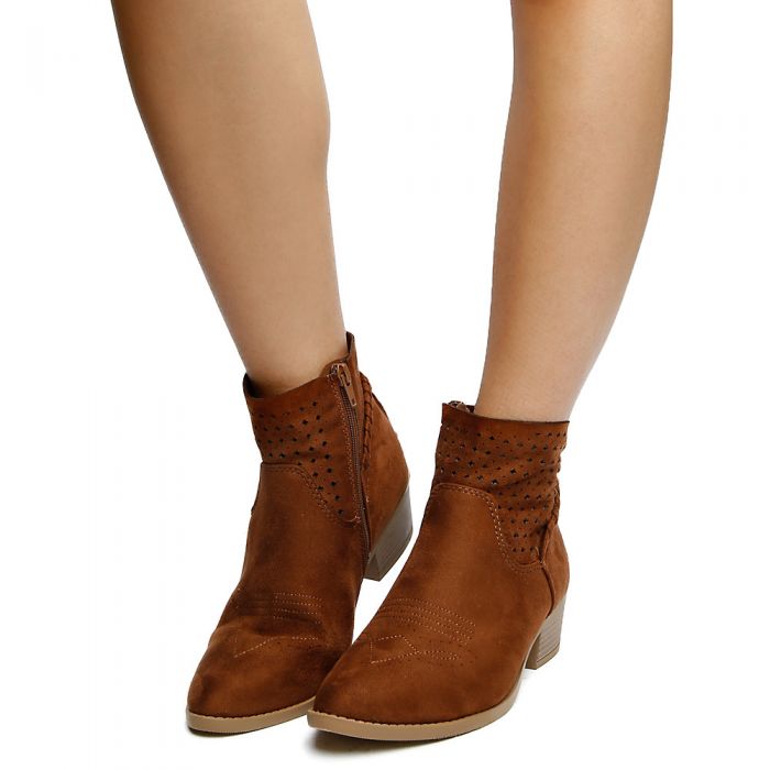 FORTUNE DYNAMICS Women's Erin-S Ankle Boots FD ERIN-S/COG IMSU - Shiekh