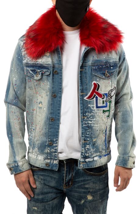 SMOKE RISE Johnny Blaze Jacket JJ20729-BLAZE - Shiekh