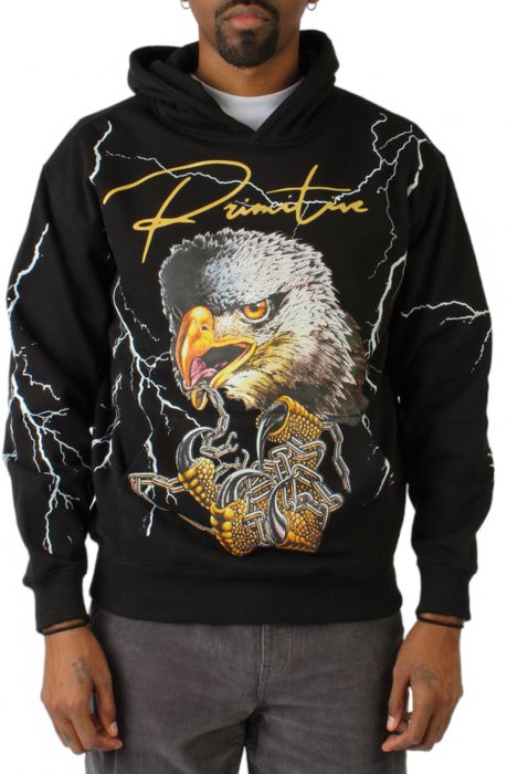 PRIMITIVE Freedom Hoodie PA423273BLK - Shiekh