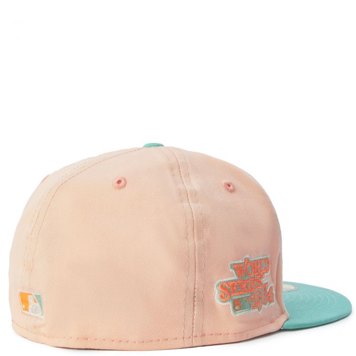 NEW ERA CAPS San Diego Padres Peach Mint 59FIFTY Fitted Hat 70725293 ...