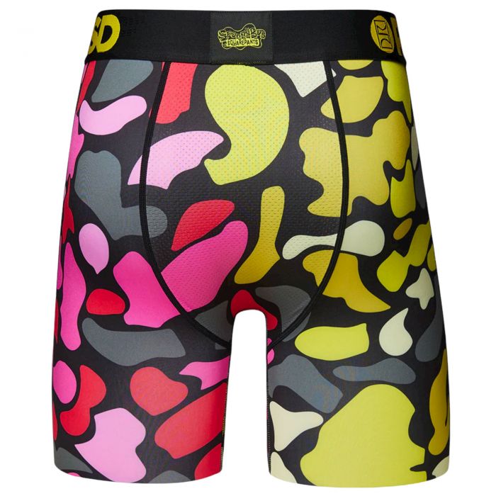 PSD SpongeBob- Absorbent Camo Boxer Briefs 222180019 - Shiekh