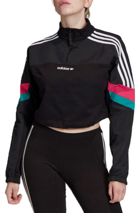ADIDAS Half-Zip Crop Jacket GC8776 - Shiekh