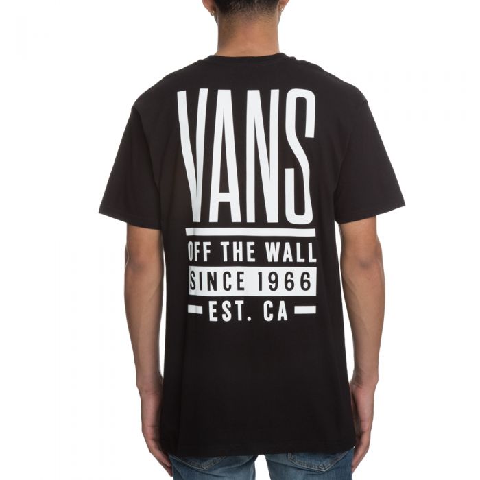 VANS MEN'S VANS BIG HIT POCKET TEE VN0A36UBBLK - Shiekh