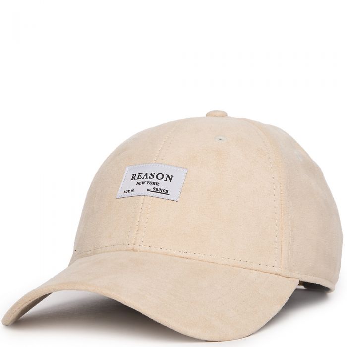 REASON Neutral Suede Cap F8-501 - Shiekh