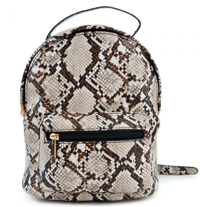 CAPE ROBBIN Mini Backpack OMZ-1958-BEIGE - Shiekh