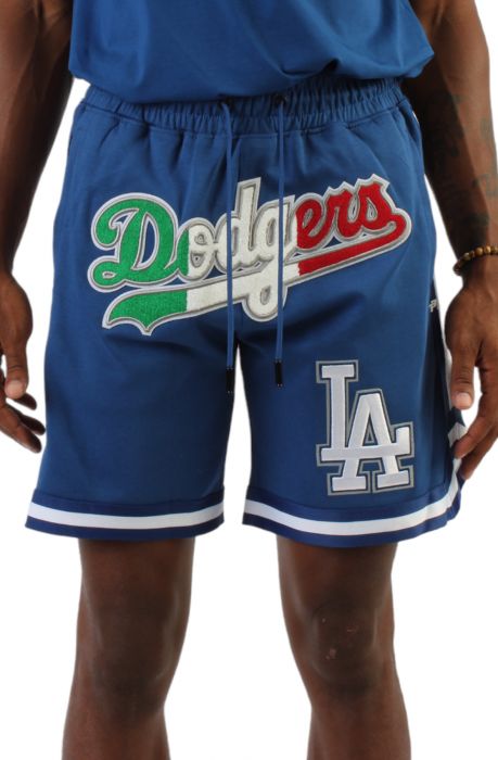 PRO STANDARD Los Angeles Dodgers x Mexico Shorts LLD3314490-DBL - Shiekh