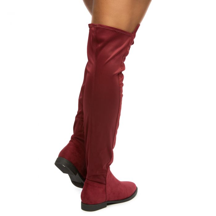 LILIANA Willy-2 Over The Knee Boots WILLY-2-BURG - Shiekh