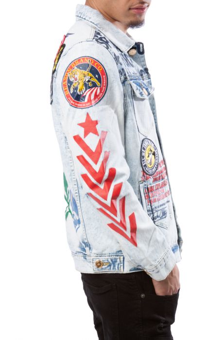 REASON Elite Denim Jacket A1-019 - Shiekh