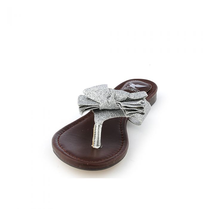 SHIEKH Stacy-27 Glitter Flip Flop STACY-27/SLV - Shiekh