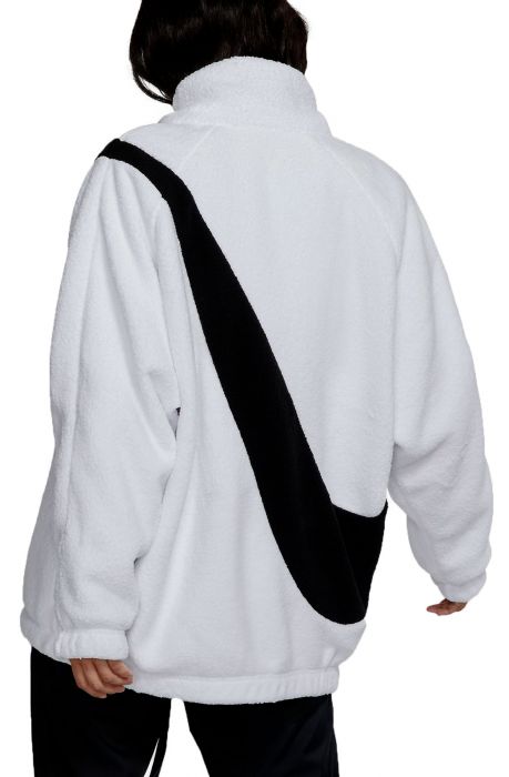 NIKE Sportswear Swoosh Reversible Sherpa Jacket CI8937 100 - Shiekh