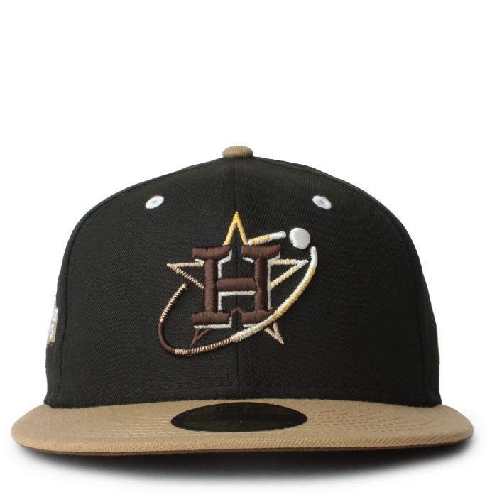 NEW ERA CAPS Houston Astros Khaki 59Fifty Fitted Hat 70782460 - Shiekh