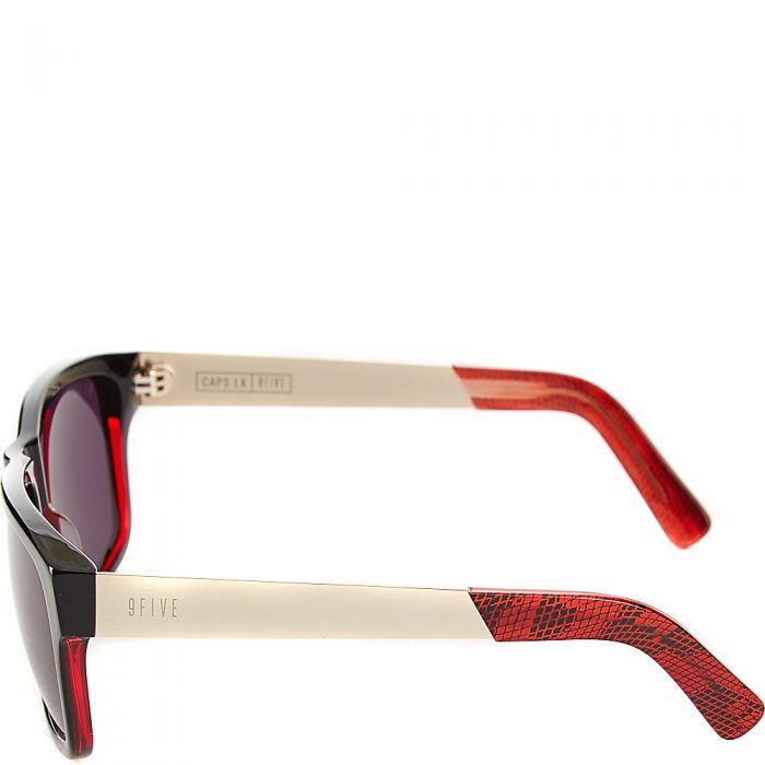 9FIVE Caps LX Red Snake Eyeglasses 9FCAPSLX-RSN - Shiekh