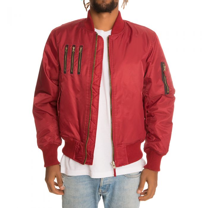 GENUINE Men's M1 Bomber Jacket HS-601 BUR - Shiekh
