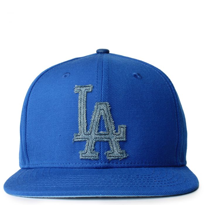 PRO STANDARD Dodgers Varsity Blues Snapback LLD738400-DBL - Shiekh