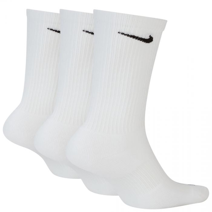 NIKE Crew Socks (3 Pairs) SX6888 100 - Shiekh